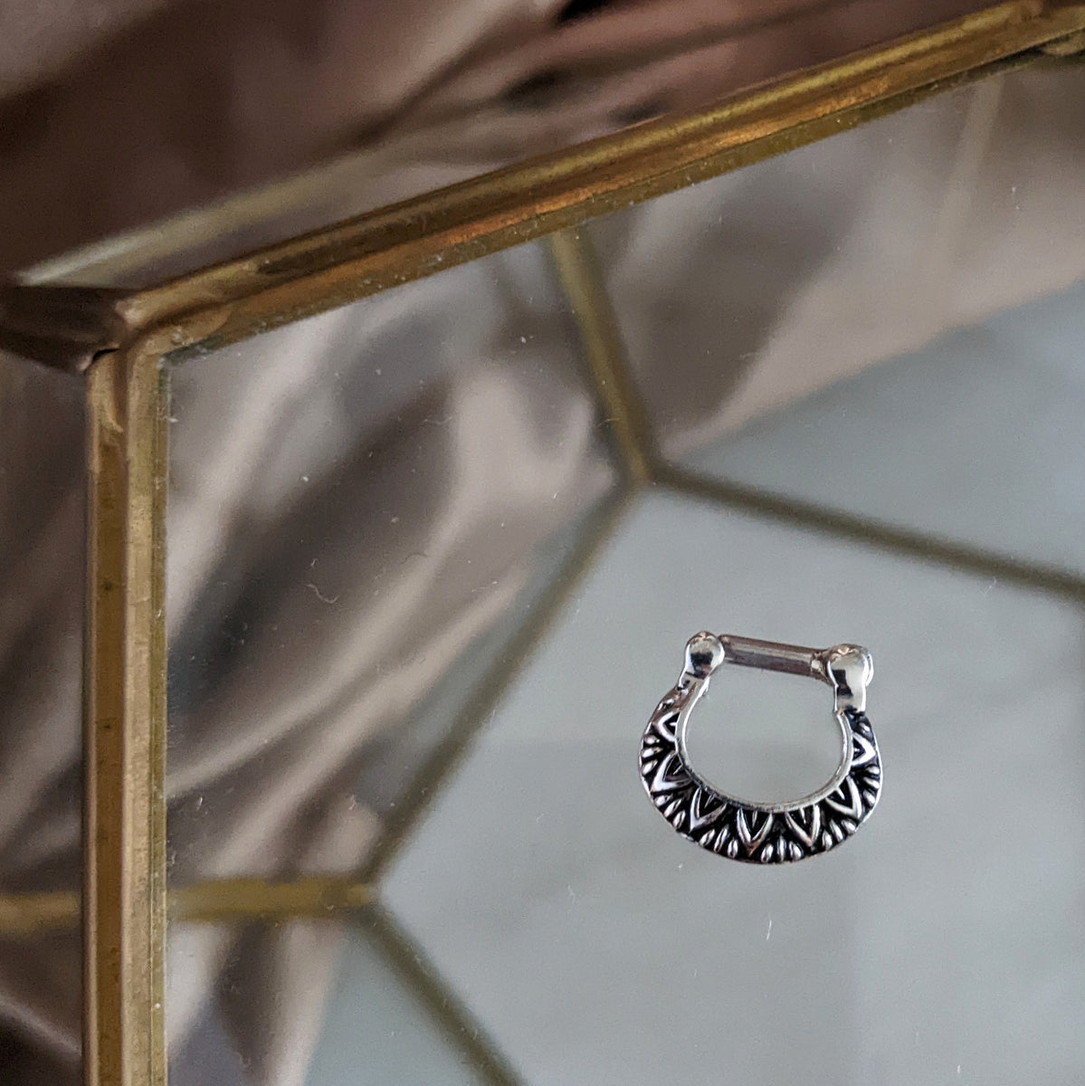 Alastair's Custom Septum Ring – Christine Alaniz Designs